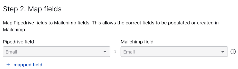 Pipedrive integration: Mailchimp - Knowledge Base | Pipedrive